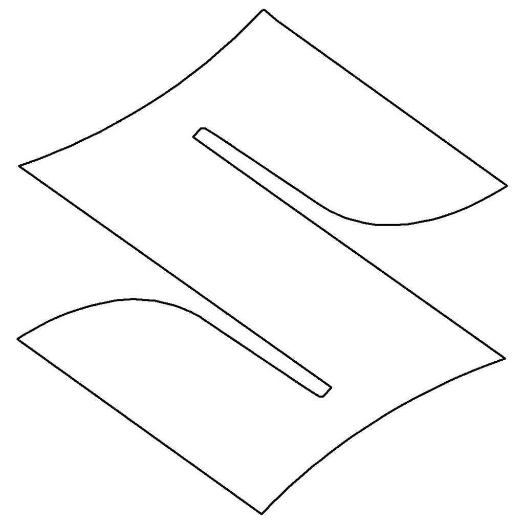 «Suzuki» (Модель v-2754) DXF, EPS, CAD 2D векторная модель