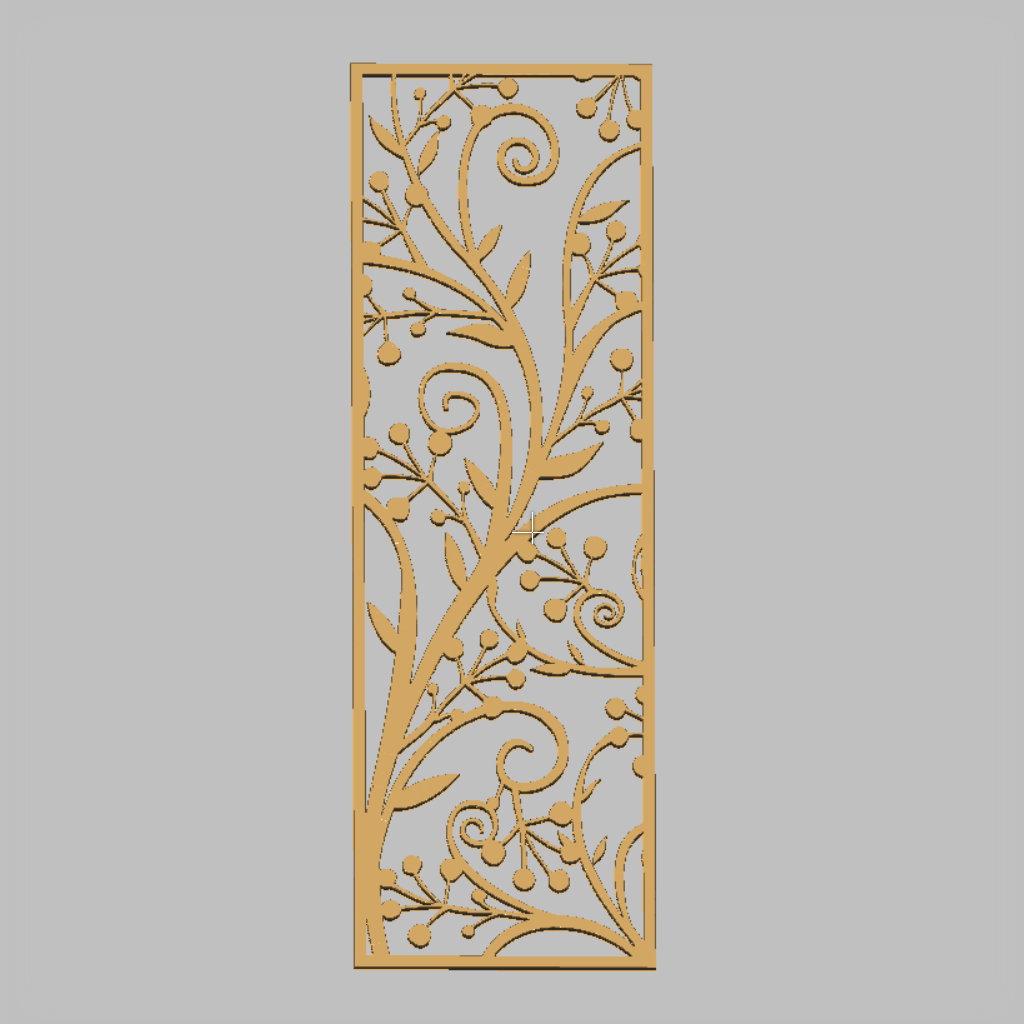 "Decorative grid" (Model 1543) STL+EPS for milling machines download