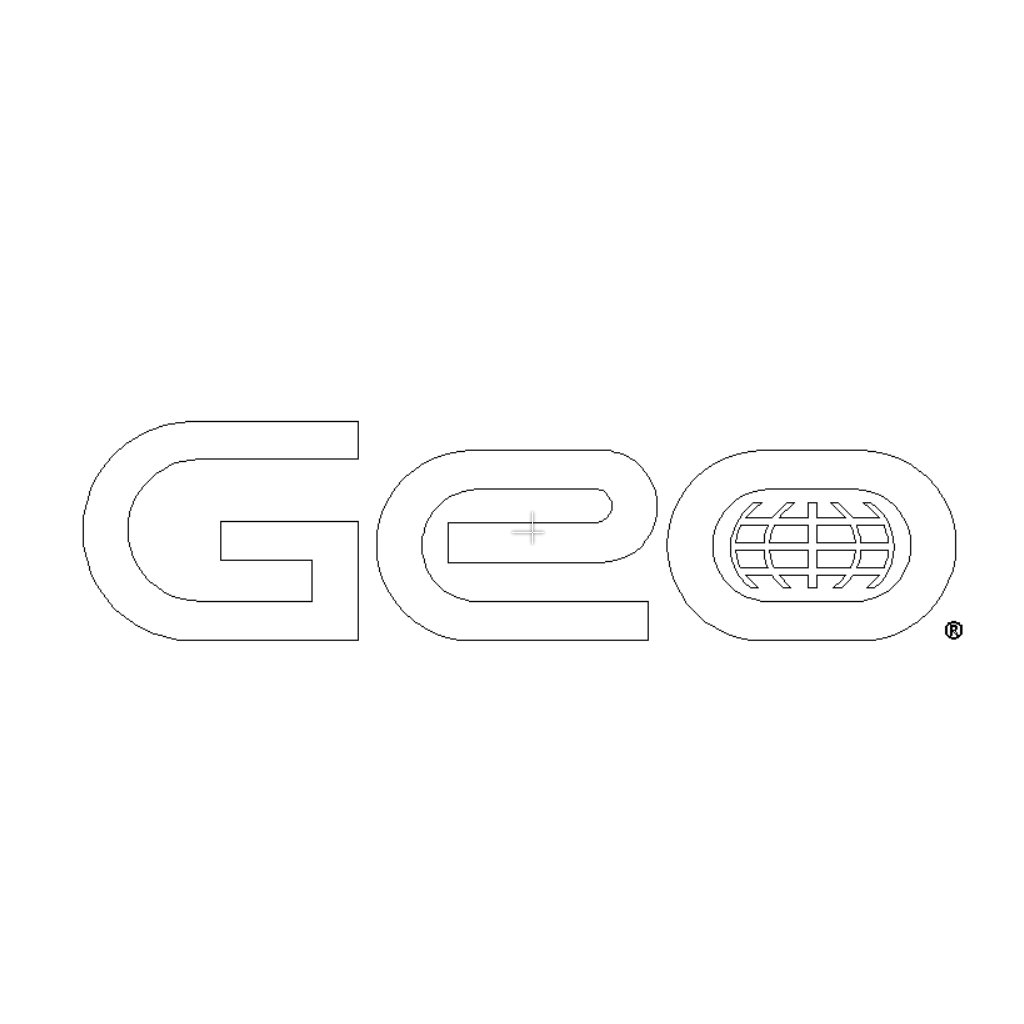 Logo "Geo_2" (Model v-1496) EPS, DXF, 2D vector model