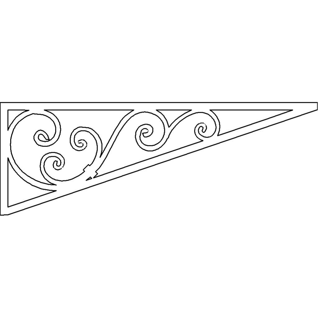 Corner (Model v-1829) EPS, DXF, 2D vector model