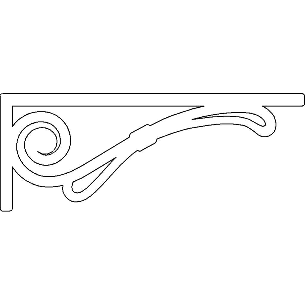 Corner (Model v-1842) EPS, DXF, 2D vector model