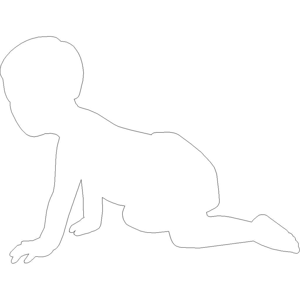 Baby (Model v-1992) EPS, DXF, 2D vector model
