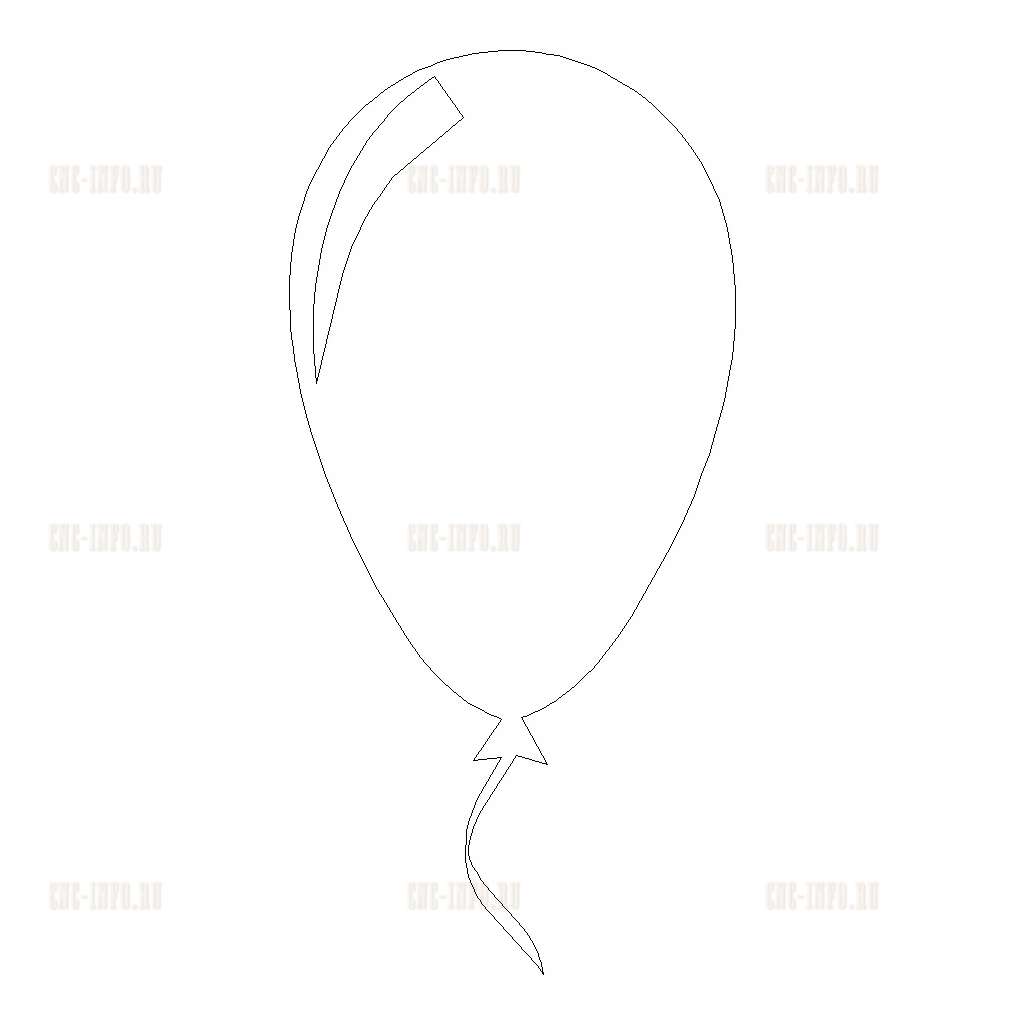 Decor «Airy ball» (model v-1419-25) EPS, DXF, CDR, 2D vector model